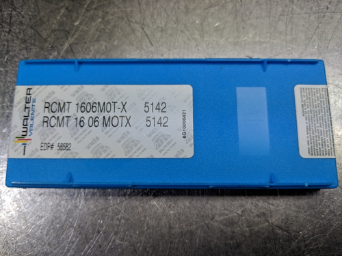 Walter Carbide Inserts QTY10 RCMT 1606M0T-X 5142 (LOC1173C) | eBay