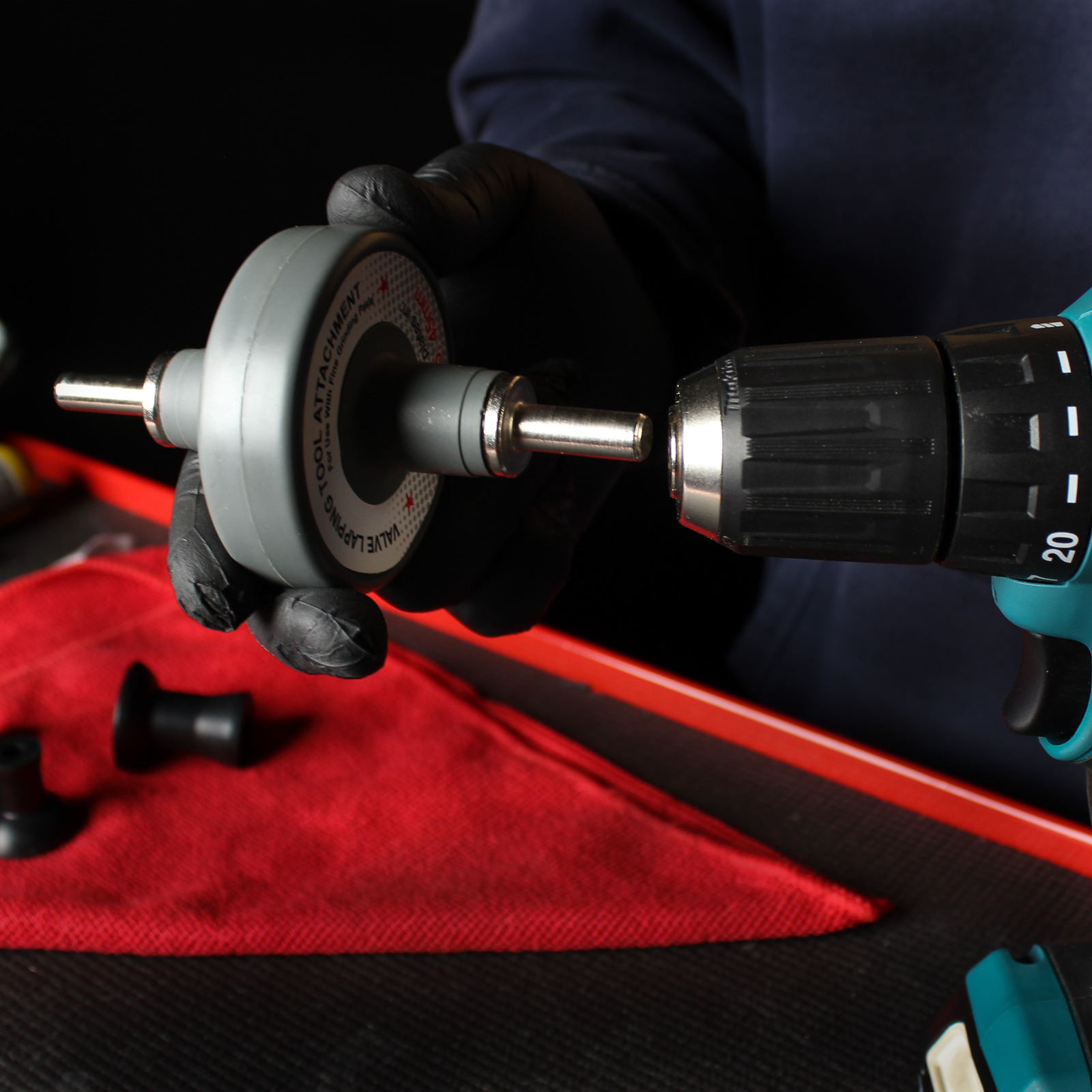 ABN Valve Lapping Attachment Tool for Drill Valve Grinding Kit Valve ...