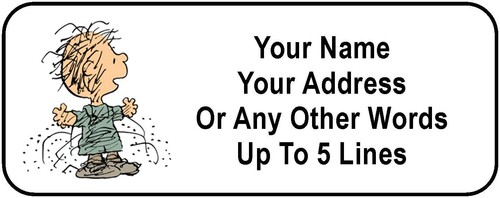 30 Pig Pen ( Peanuts ) Personalized Address Labels | eBay