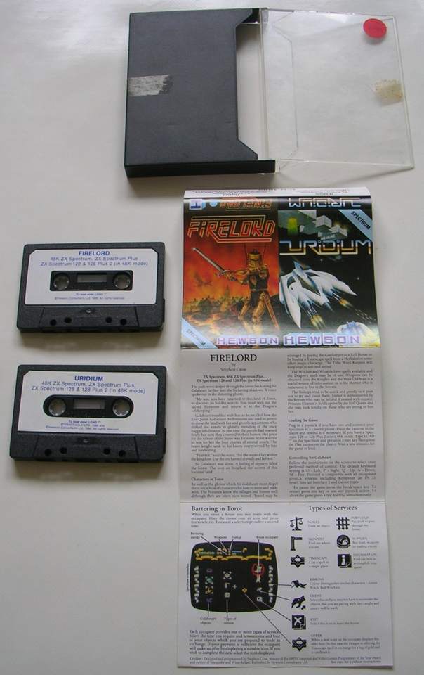 Sinclair ZX Spectrum 48k 128k Firelord Uridium | eBay