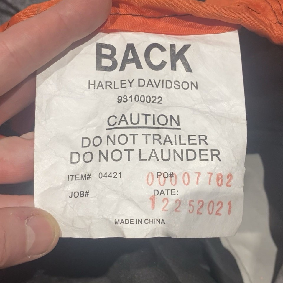 HARLEY DAVIDSON Indoor/Outdoor Logo’d Motorcycle Cover Part 93100022 ...