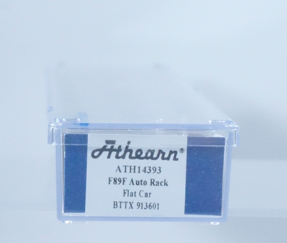 NOS Athearn BTTX 913601 N Scale F89F Auto Rack Flat Train Car - 14393 ...