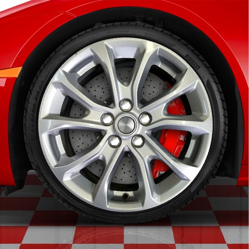 17x7 Alloy Wheel for 2018-2021 Chevy Equinox – Silver 10-Spoke ...