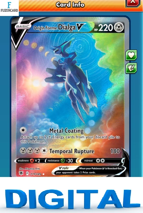 Mega Dialga Card