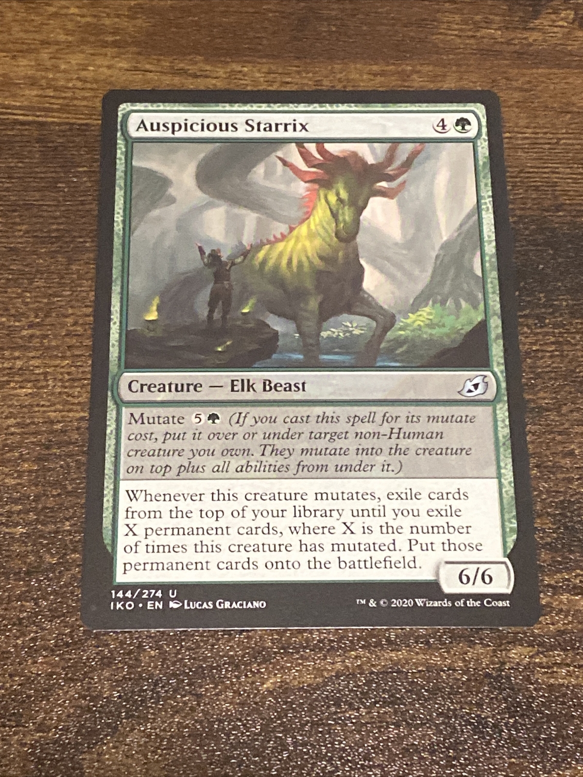 Auspicious Starrix Ikoria: Lair of Behemoths 144/274 MTG Magic D6826 ...