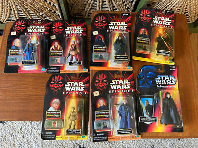 Star Wars Episode 1 Action Figures Lot Hasbro 1998 Comm Tech | eBay