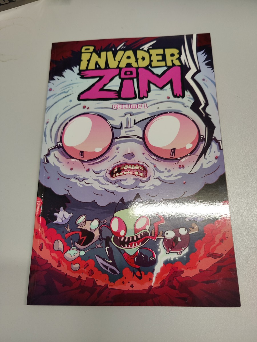 Invader Zim Logo Font Invader ZIM Best Of Skool: 9781620109168: