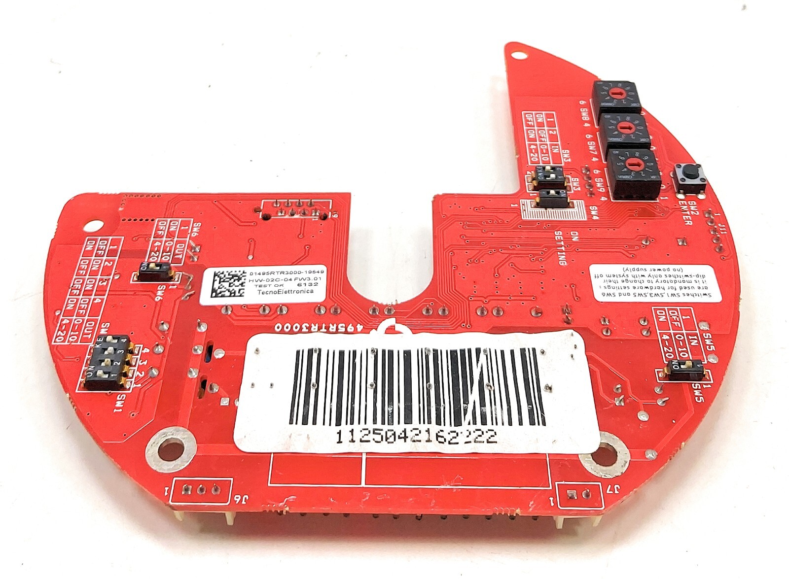 TECHNO ELECTRONIC HW-02C-04FW3.01 PCB CARD BIFFI ITALIA SRL DE6661R02C for sale online | eBay