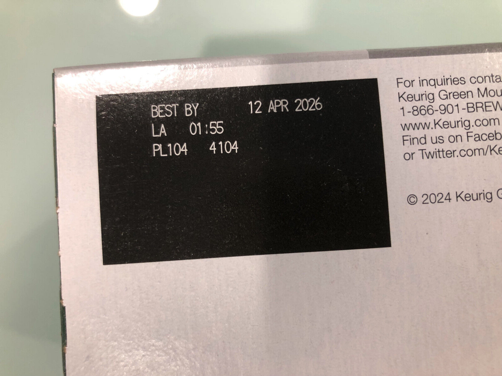 GREEN MOUNTAIN COFFEE ROASTERS BREAKFAST BLEND MAX BREW LIGHT ROAST ...