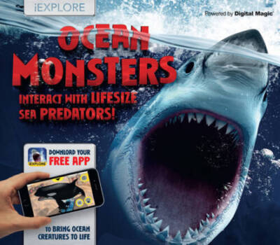 Ocean Monsters: Interact with Lifesize Sea Predators (iExplore) - ACCEPTABLE 9781783122332| eBay