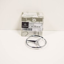 Genuine MERCEDES BENZ C Class W204 Rear Trunk Boot Star Emblem ...