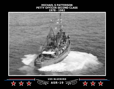 Navy Emporium USS Bluebird ASR-19 Canvas Photo Print 84ASR19 | eBay