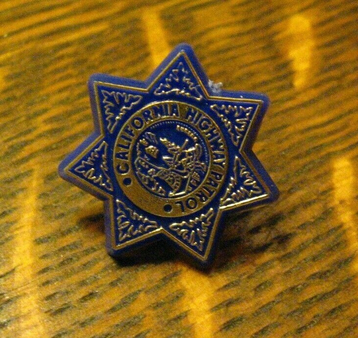 CHP Jr. Officer Mini Badge Pin - Vintage California Highway Patrol ...