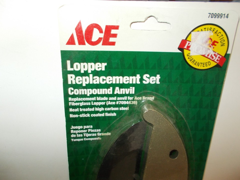 2010 NOS ACE 7099914 LOPPER REPLACEMENT(BLADE & ANVIL)SET COMPOUND ...