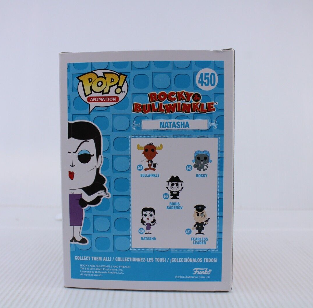 Funko Pop! Vinyl: Rocky and Bullwinkle - Natasha Fatale #450 for sale ...
