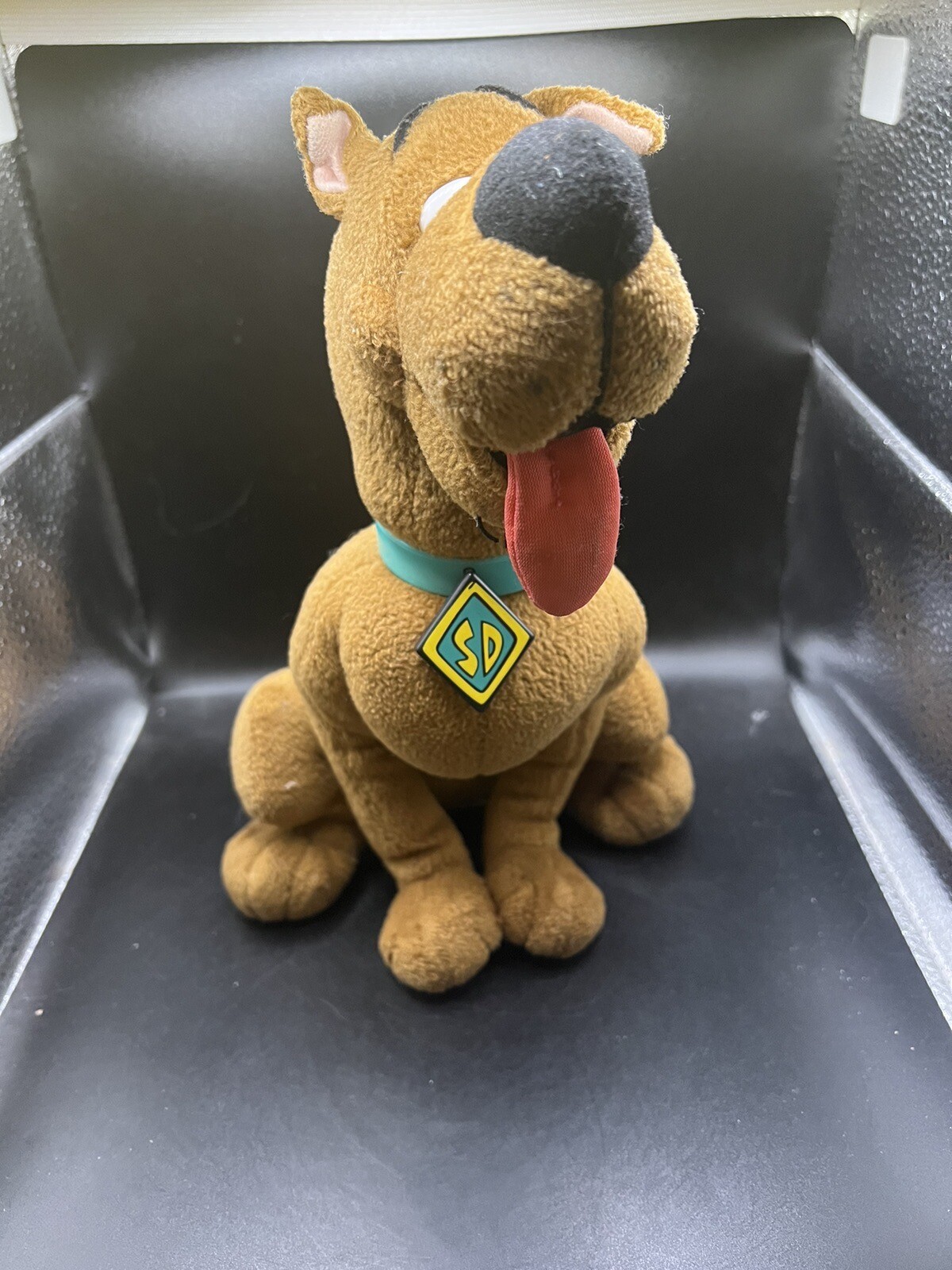 Scooby Doo Dizzy Dog Pull String Head Spinning Plush 10" Rare Hanna ...
