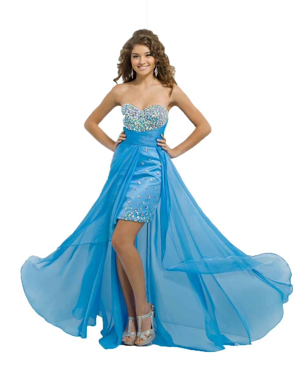 Blush Prom Dress Formal Evening Gown Style 9740 Capri Size 4 | eBay
