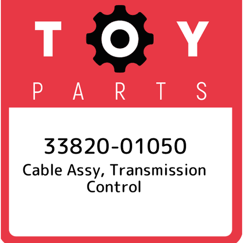 33820-01050 Toyota Cable assy, transmission control 3382001050, New ...