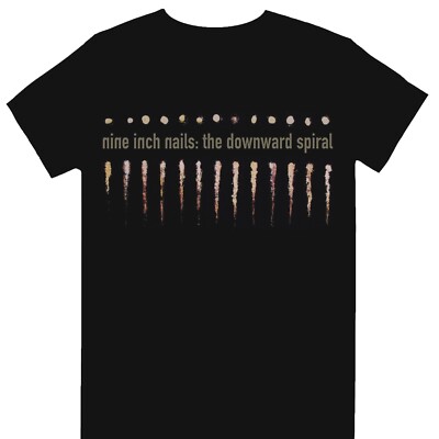 Nine Inch Nails - The Downward Spiral Official Licensed T-Shirt New | eBay