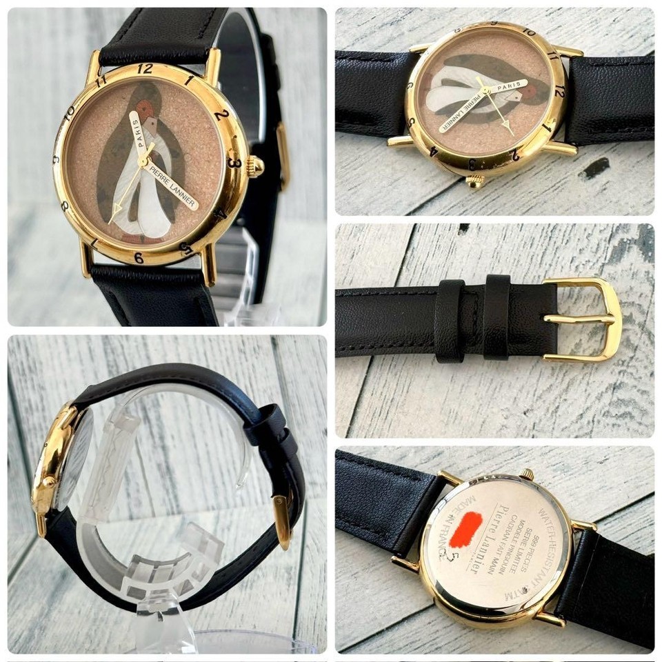 Pierre Lannier Pierre Lannier watch parent and child penguin red face ...