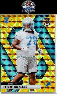 2025 Panini Mosaic #397 Tyleik Williams Mosaic Reactive Yellow | eBay UK