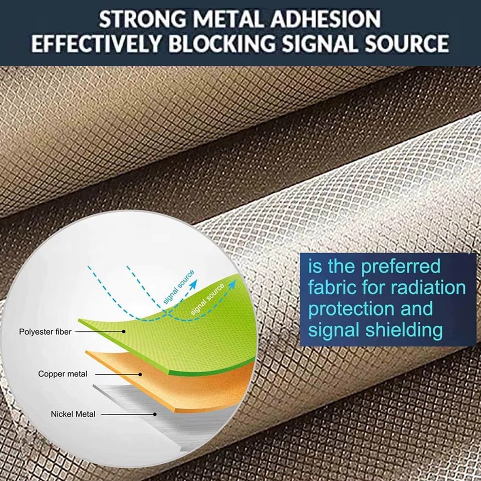 Fabric EMI Shielding Kit RFID WiFi/RF Block Anti-Radiation | eBay