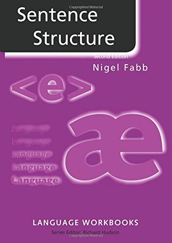 SENTENCE STRUCTURE (LANGUAGE WORKBOOKS) By Nigel Fabb **Mint Condition ...