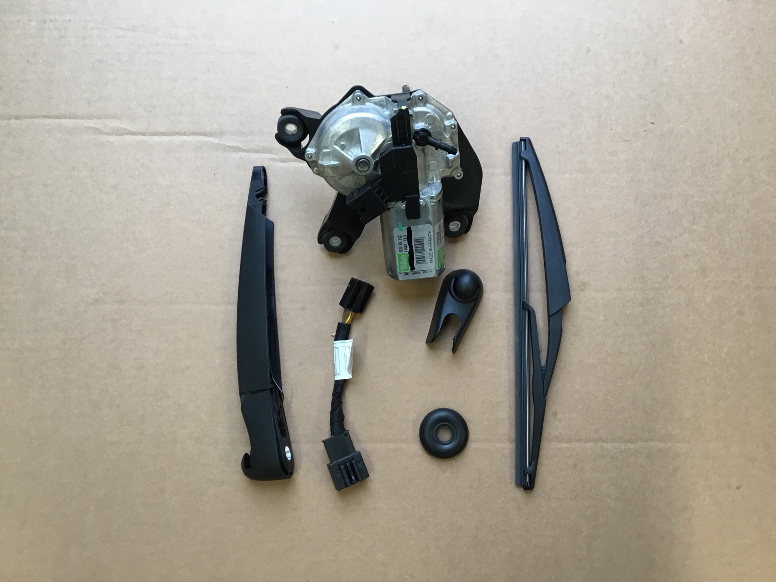 GENUINE MINI / ONE 2001-2007 VALEO REAR WIPER MOTOR FULL KIT TRICO ...