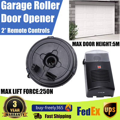 Electric Garage Roll Up Roller Door Opener Motor Remote Control ...