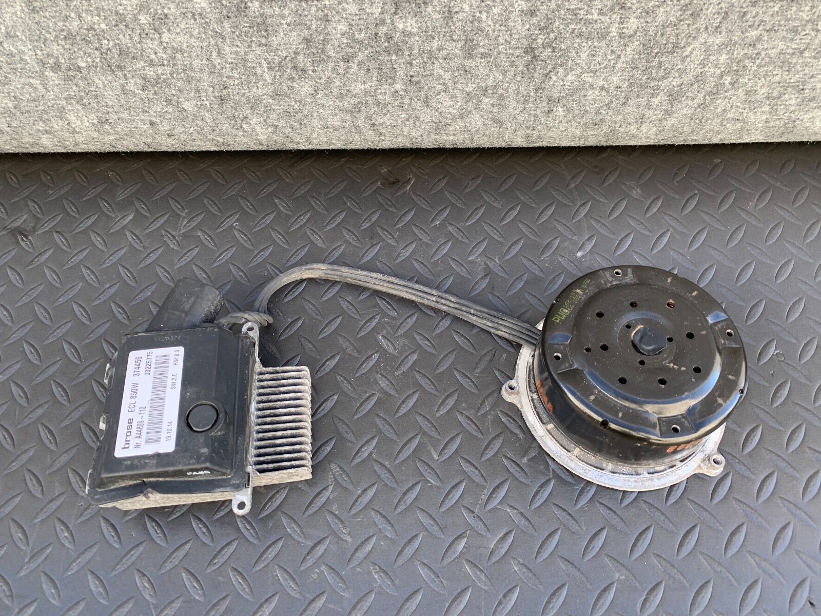 2014-2018 MERCEDES W117 CLA250 CLA45 ENGINE COOLING FAN MOTOR 850W 13V ...