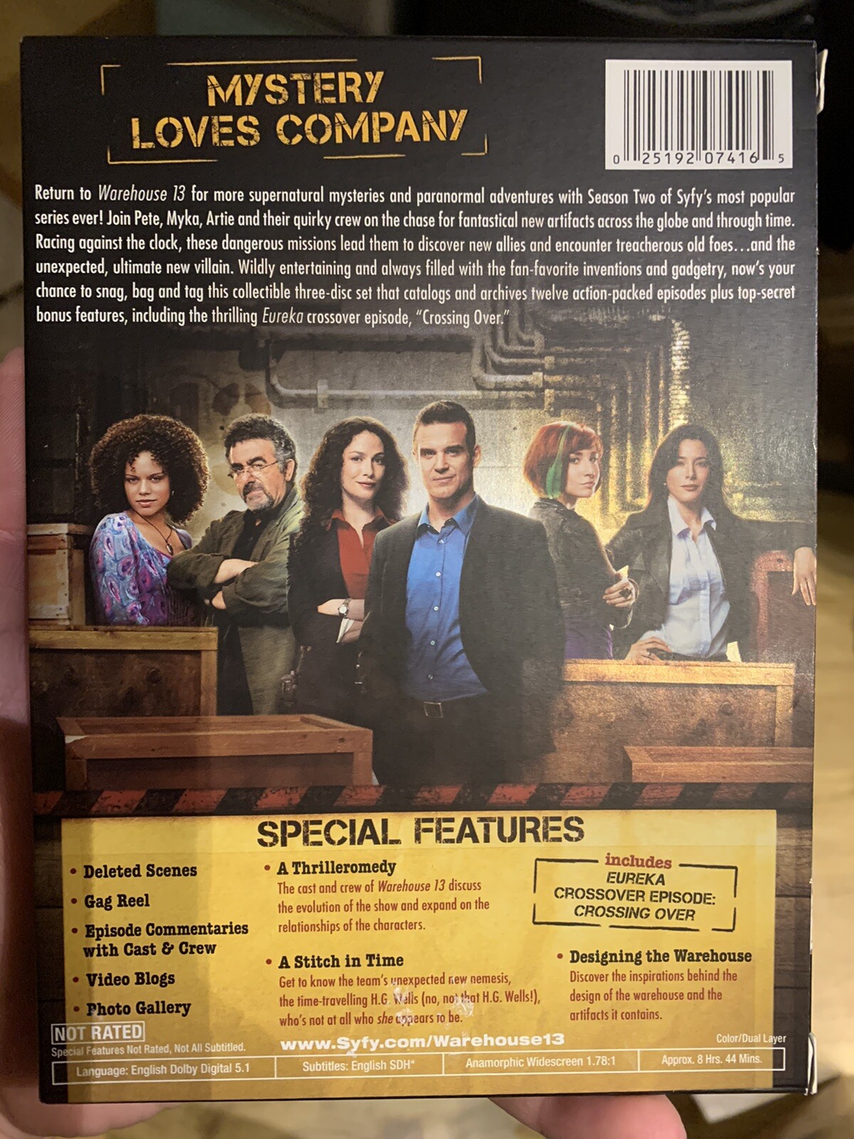 Warehouse 13: Season Two DVD SYFY 25192235405 | eBay