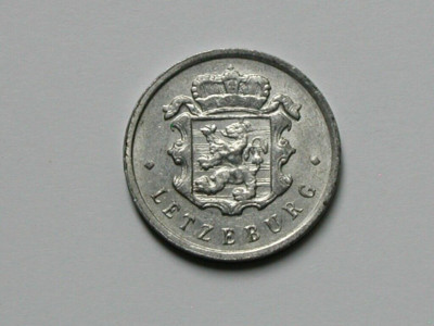 1954 LUXEMBOURG Aluminum Coin - 25 Centimes - Letzeburg | eBay