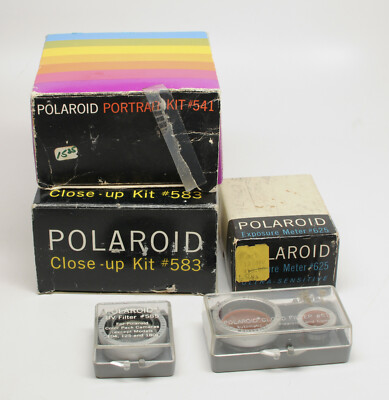 Group of Vintage Polaroid Camera Accessories | eBay