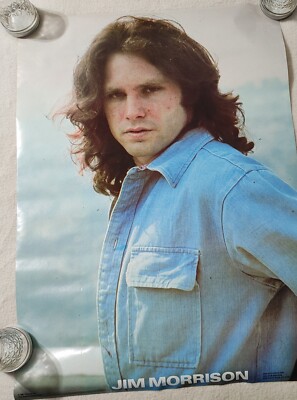 Vintage 1981 One Stop Posters Jim Morrison Portrait Poster/New/Never ...