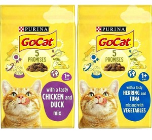 GO-CAT COMPLETE - (750g - 10kg) - Purina Adult Cat Food PawMits Dry Pet ...