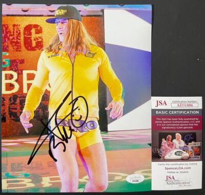 WWE NXT Matt Riddle Signed 8x10 Photo J Autograph RK-Bro WrestleMania ...