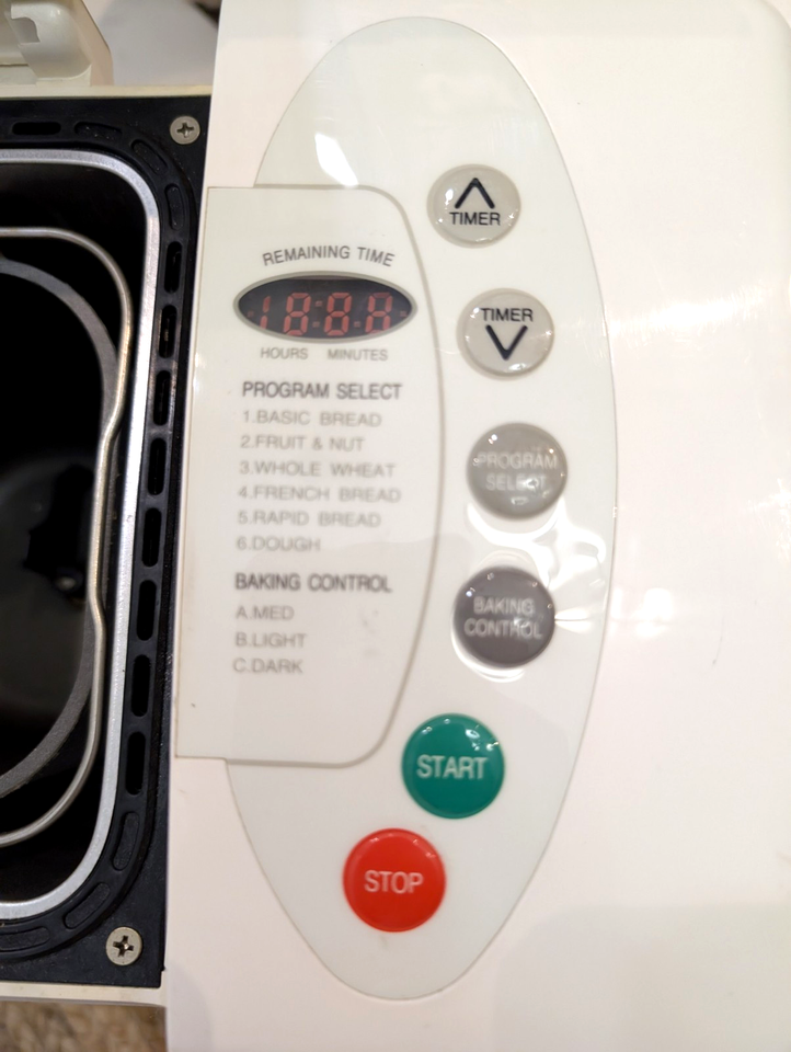 Breadman Automatic Bread Maker TR-400 | eBay