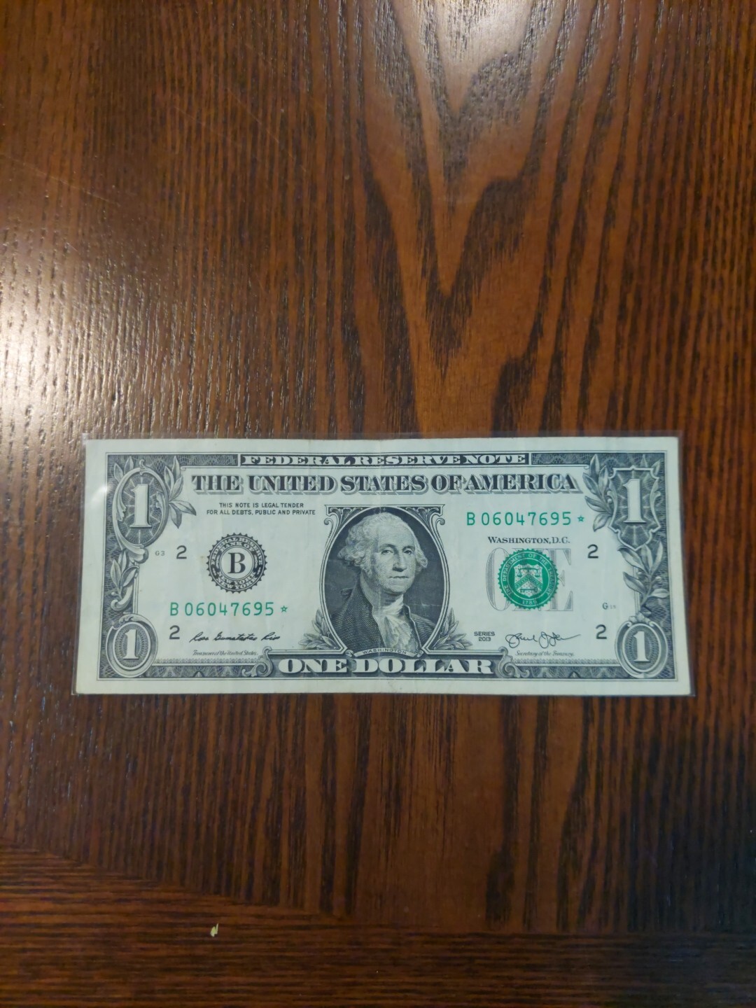 2013 "B" $1 ONE DOLLAR STAR NOTE BILL DUPLICATE SERIES | eBay