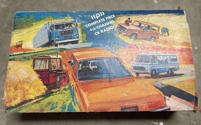 Rare Vintage Pace Model 8046 , 40-Channel Mobile Transceiver CB Radio ...