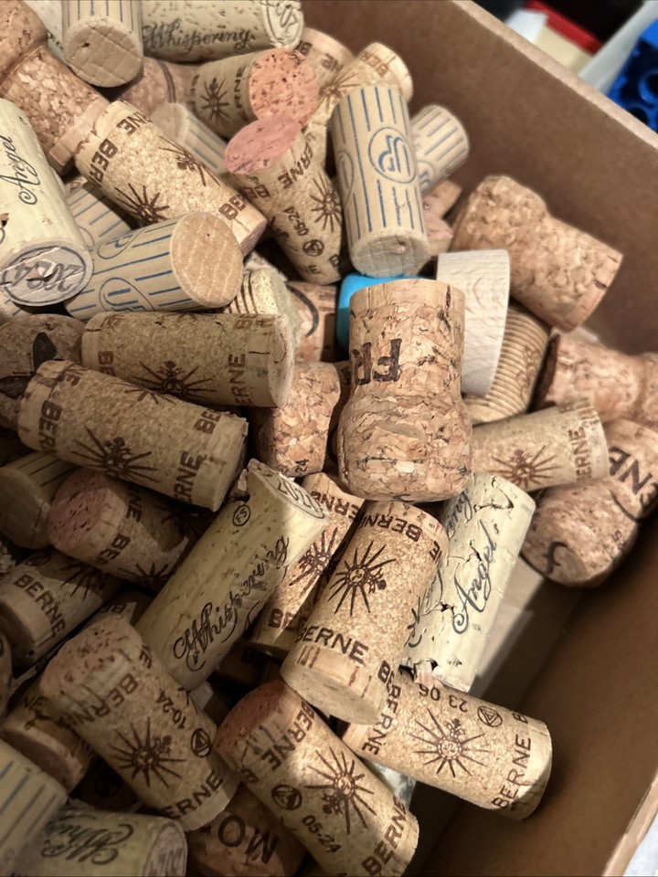 Box Of 120+ Corks For Crafting Etc | eBay UK