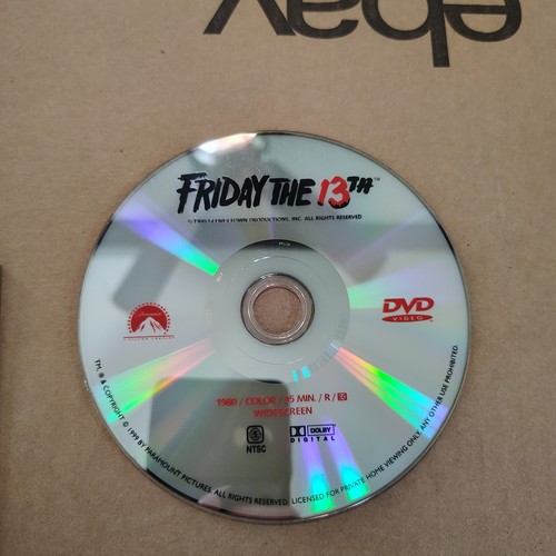 *DISC ONLY* Friday the 13th DVD -BUY 1 GET 3 FREE | eBay