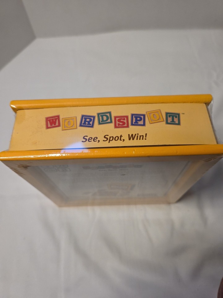 FRONT PORCH CLASSICS KIDS WORD SPOT FAMILY WOOD BOARD GAME BRAND NEW ...