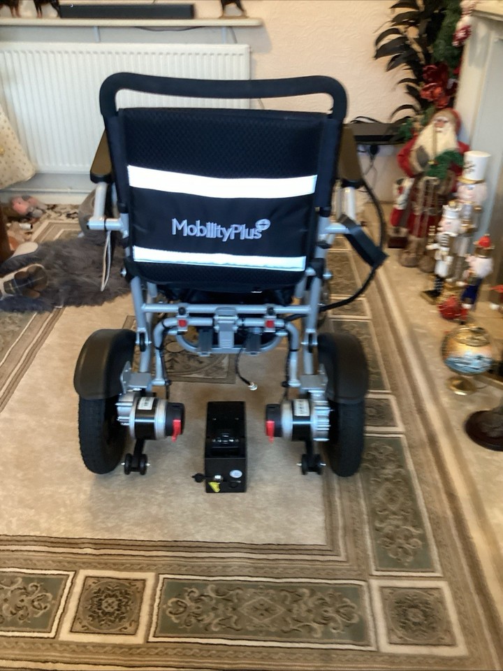Mobility Plus Electric Wheelchair Instant Folding, Lightweight | eBay UK