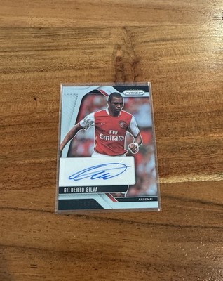Gilberto Silva 2024-25 Panini Prizm Premier EPL Auto Autograph NRMT+ ...