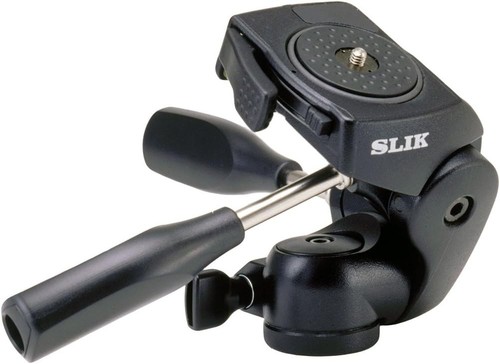 SLIK 700DX Pro 3-Way Pan/Tilt Head Quick Release Black 615-700 | eBay