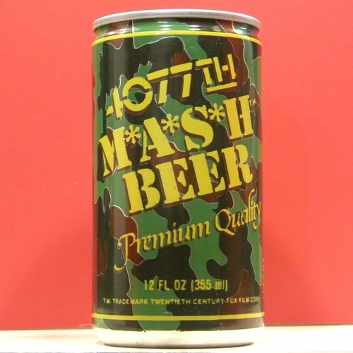 Mash Beer 4077th 12 oz Can James Hanley Co. Fort Wayne Indiana Only ...