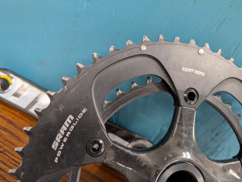 SRAM Red 1 1 speed Carbon Double Road Crankset, 130 BCD, 175mm, PF30 ...