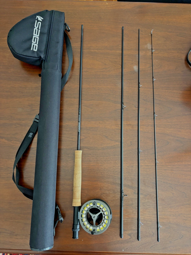 Sage FLI 590-4 Fly Rod + Sage Spectrum Reel Combo – 5wt, 9'0" | eBay