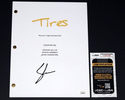 SHANE GILLIS Signed TIRES TV SHOW Pilot SCRIPT Screenplay Autograph ...