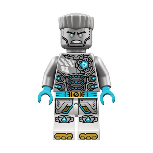 LEGO Ninjago Zane Dragon Rising Silver Hair and Torso Minifigure from ...